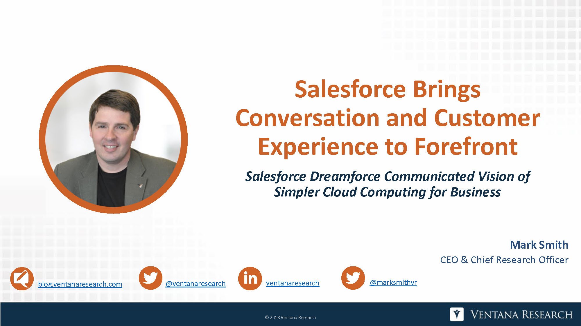 Salesforce Brings Conversation and Customer Experience to the Forefront